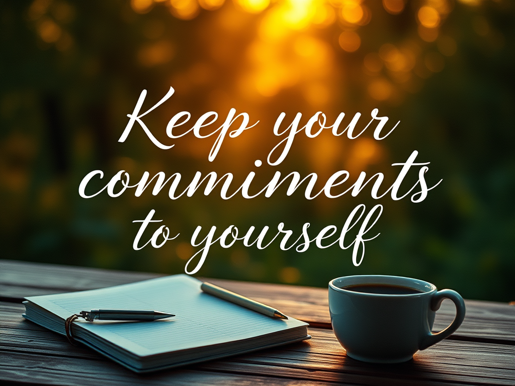 Do you do what you tell yourself you will do? – Adam Albrecht Blog